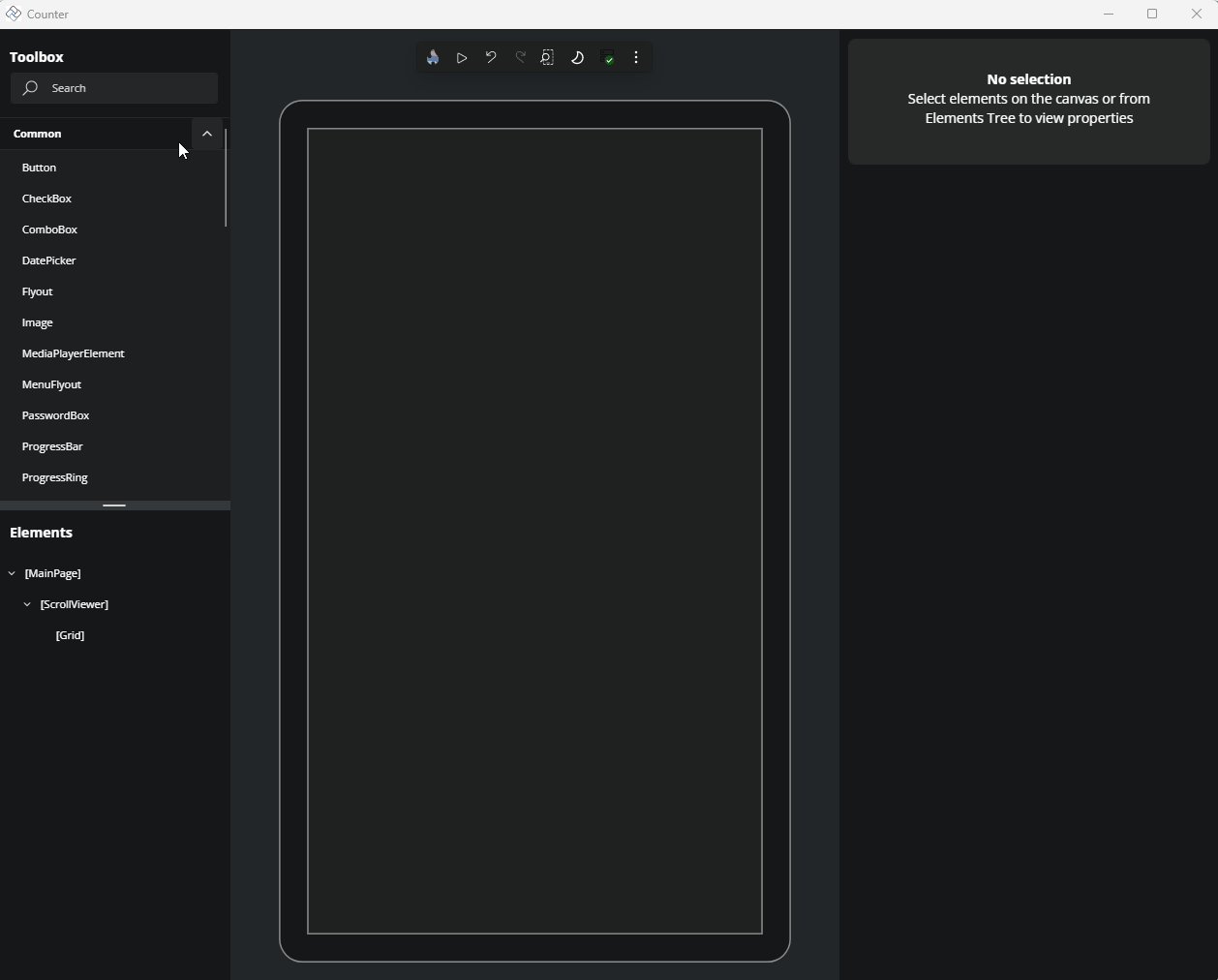 Create a Counter App with Hot Design®